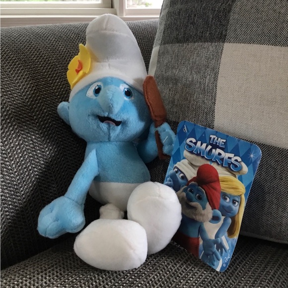 Kellytoy | Toys | Vanity Smurf Stuffed Toy Animal Plush Figure Nwt ...